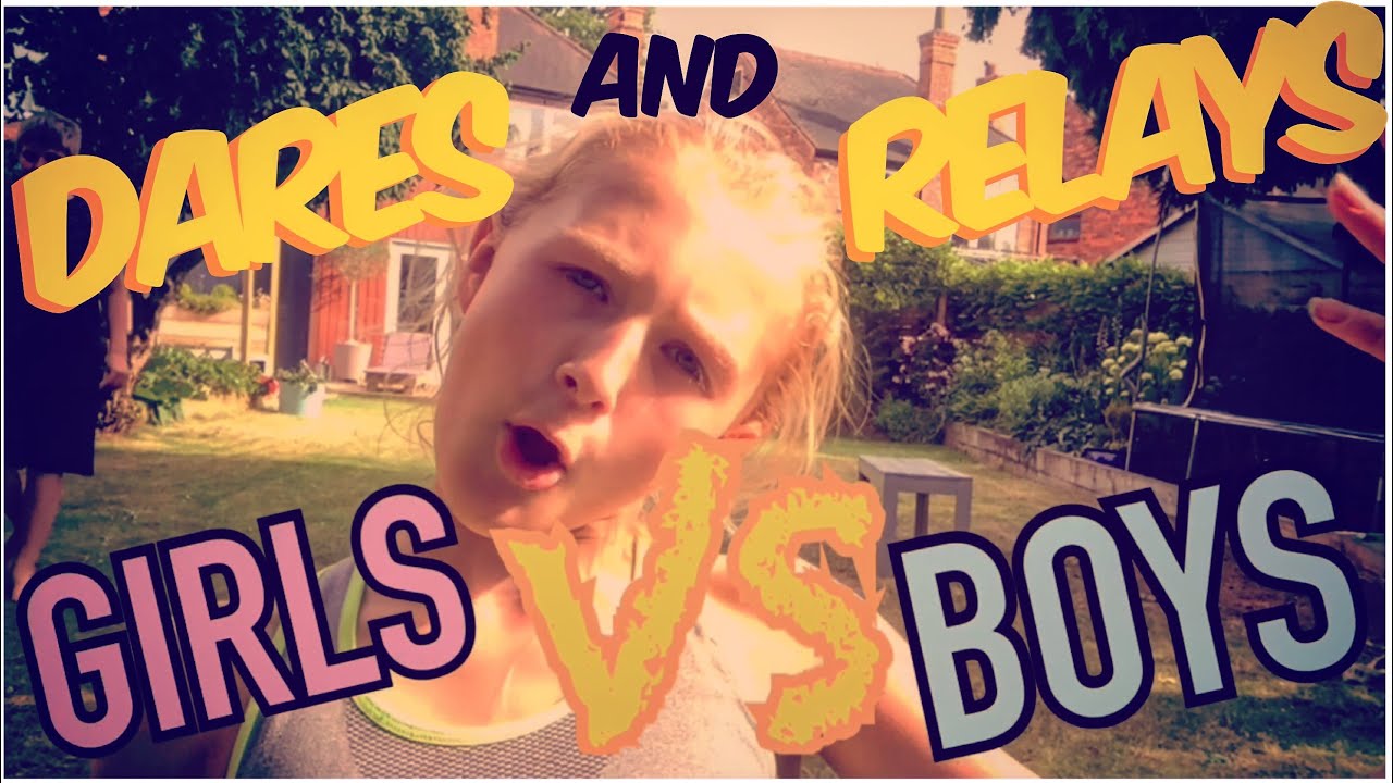 DARES | BOYS vs GIRLS | RELAY RACES | Summer Sport | Ep 7 | gymnastics ...