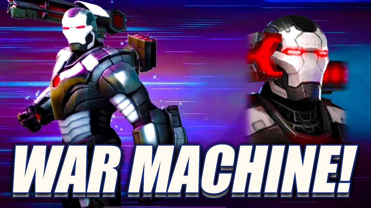 WAR MACHINE UNLOCK & WAR MACHINE ORB OPENING! - Marvel Strike Force ...