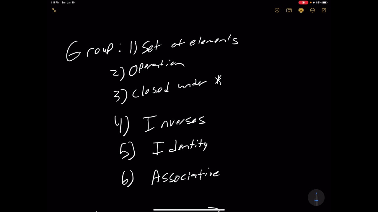 Example of proving something as a group - YouTube