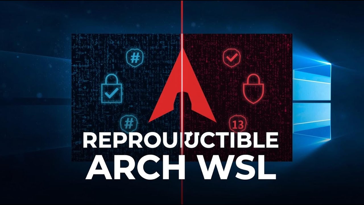 Arch Linux Makes WSL Fully Reproducible | Bit-for-Bit Verified Builds ...