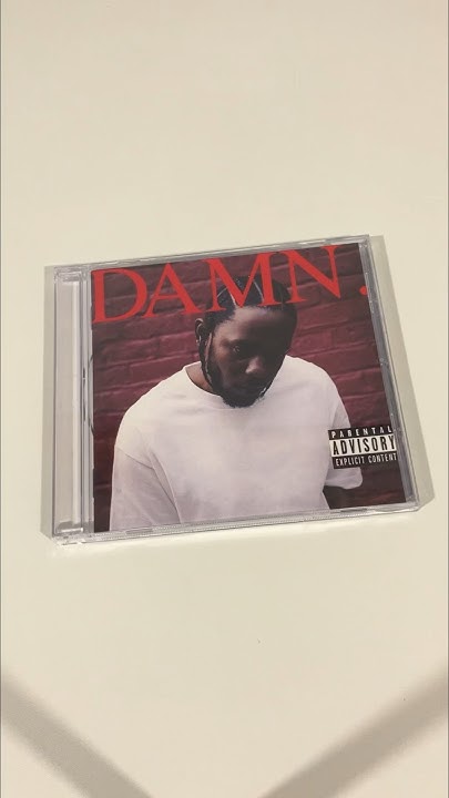 Kendrick Lamar - “DAMN.” CD Album Showcase! #music #hiphop #rap # ...