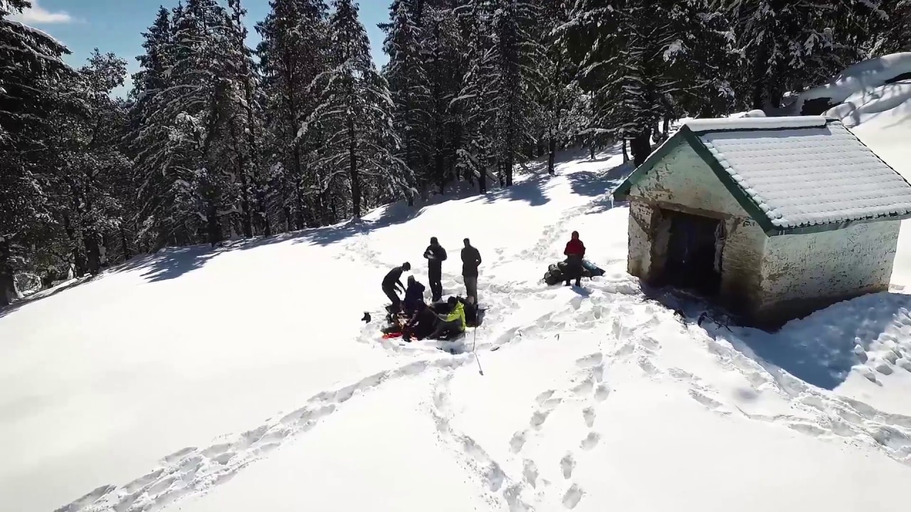 Churdhar Trek, Himachal Pradesh - Aerial Drone Footage - YouTube