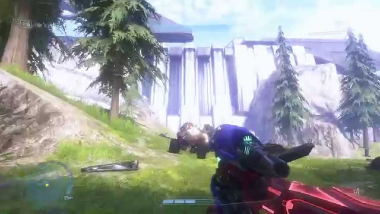 Wraith Gun Mod and Golden Hornet - Halo Online (Eldewrito) - YouTube