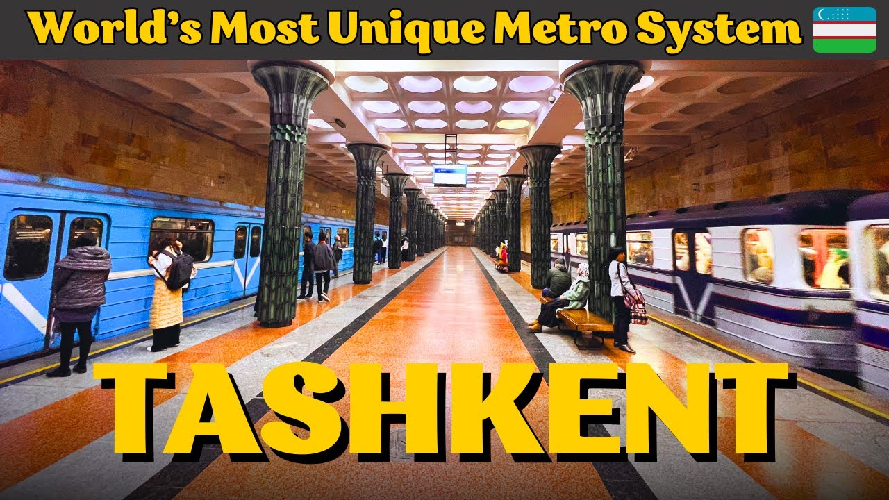 15 Best Metro Stations To Visit In TASHKENT | UZBEKISTAN 🇺🇿 - YouTube