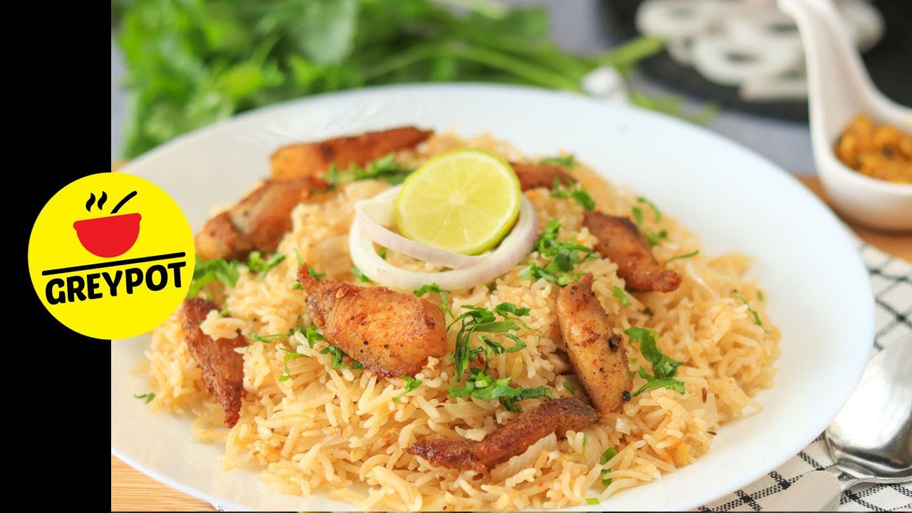 Fish Pulao Recipe | Yummy Boneless Fish Pulao Super Easy Fish Pulao ...