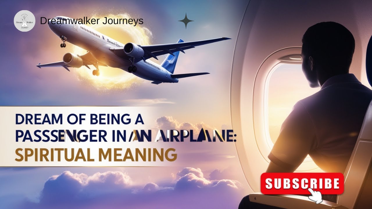 Spiritual Meaning of Dreaming of Being a Passenger in an Airplane: Life ...
