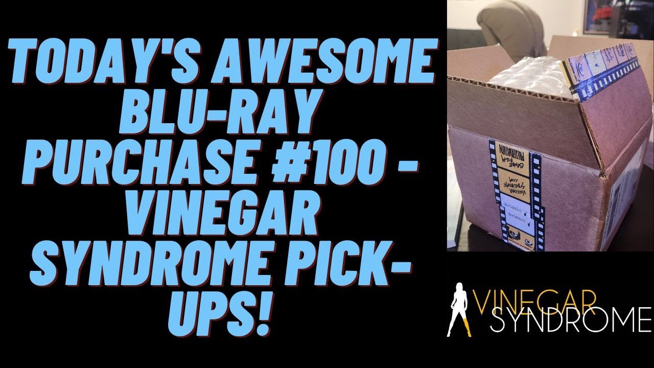 TODAY'S AWESOME BLU-RAY PURCHASE #100 - Vinegar Syndrome Pick-Ups ...