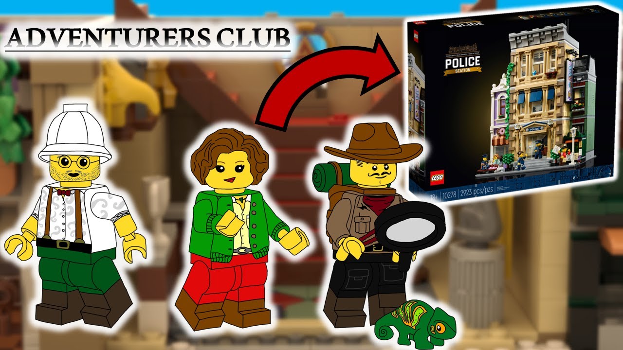 Remaking a LEGO modular building for the Adventurers! - YouTube