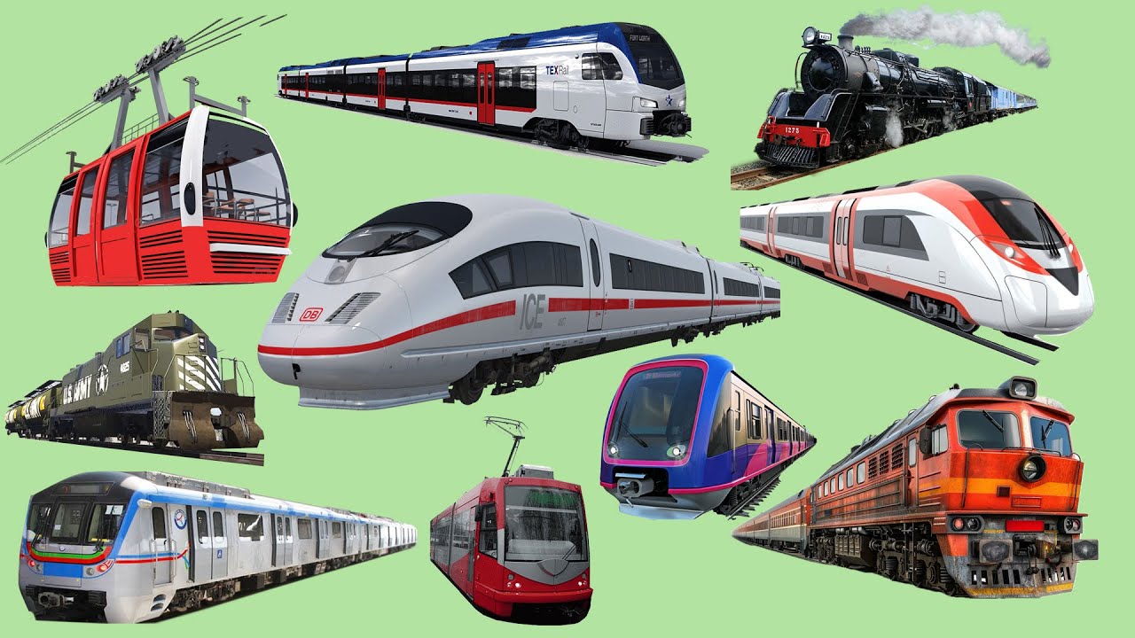 Railway Vehicles Trains and Subways / Train Name, Trains and Subways ...
