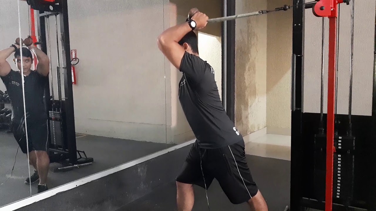 TRICEPS FRANCES COM CORDA - YouTube