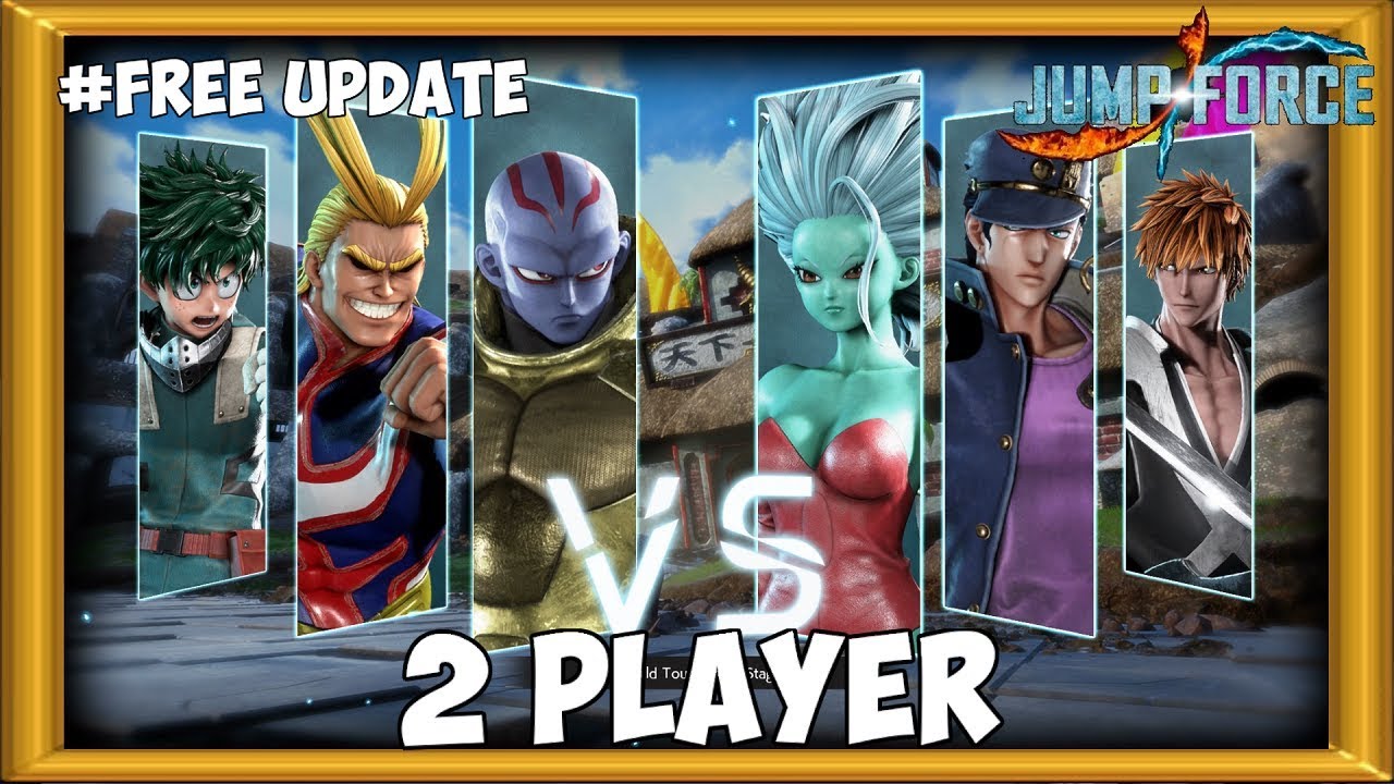 Jump Force 2 player offline - local multiplayer | #Free Update #1 - YouTube