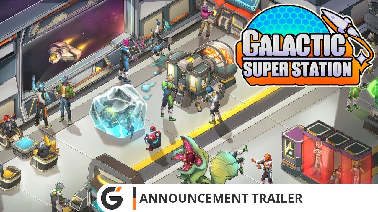 Galactic Super Station - Announcement trailer - YouTube