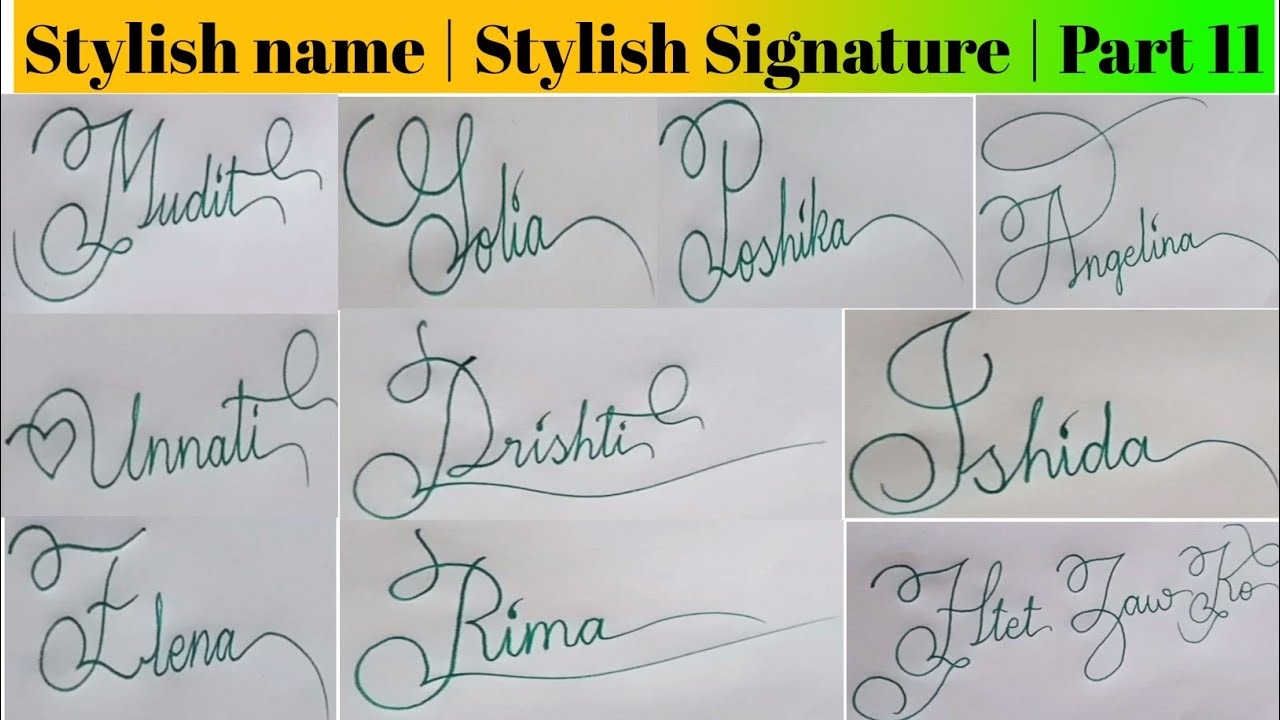 Stylish Name Stylish Signature Part 11 YouTube stylish-name-stylish-signature-part-11-youtube