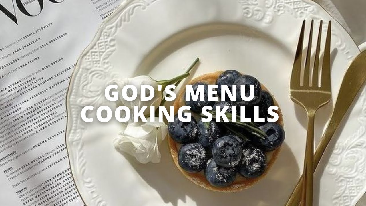 GOD’S CHEF COOKING SKILL( ͡ ₒ ͡ )~ powerful subliminal || indxmind ...
