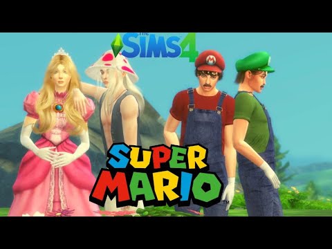 [THE SIMS 4] SUPER MARIO BROS CHARACTERS - Create a Sim - YouTube
