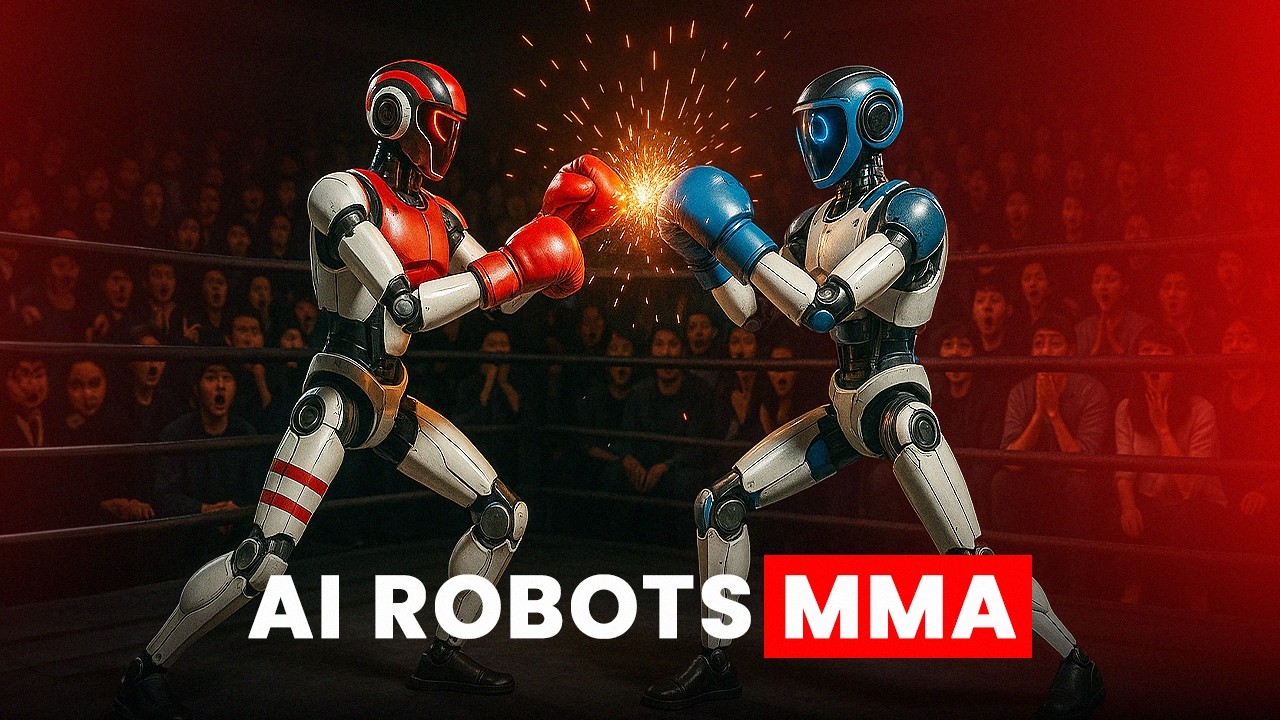 Humanoid Robots Are Now FIGHTING LIVE – Watch Unitree G1 Go WILD - YouTube
