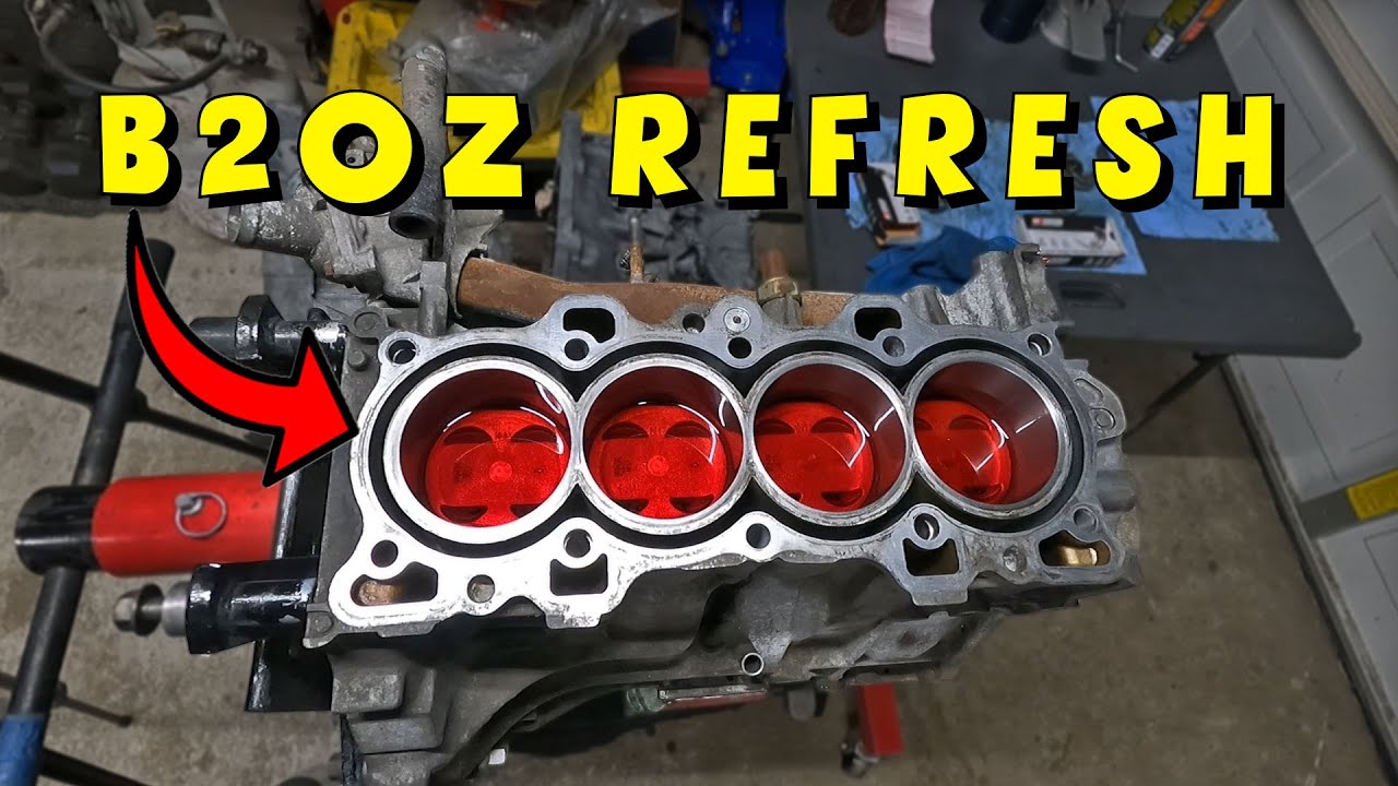 Rebuilding My JUNKYARD B20z2 !! - YouTube