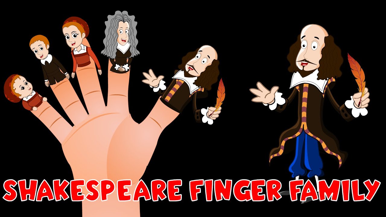 Shakespeare Finger Family Song | Historic Finger Family - YouTube