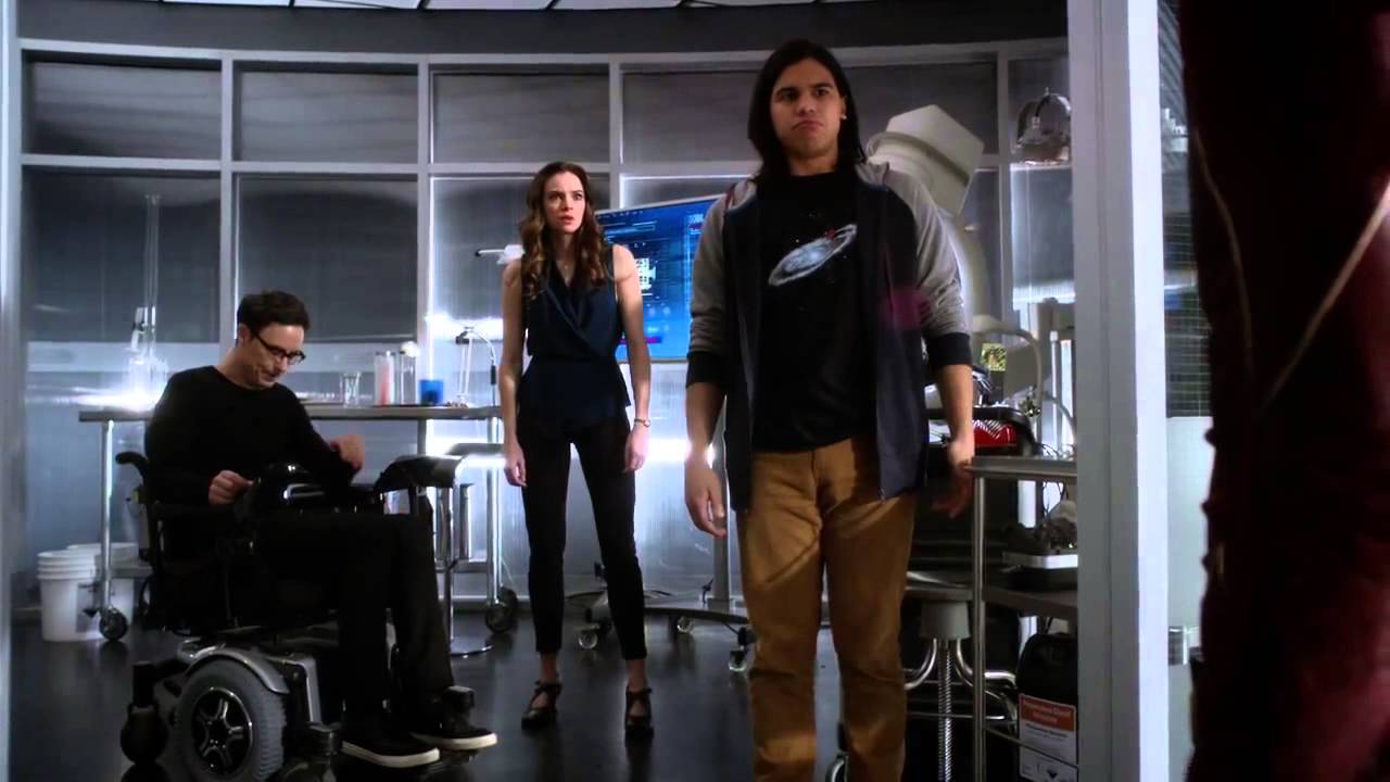 The Flash: S2E17 - Team Flash & Barry meet Future Barry - YouTube
