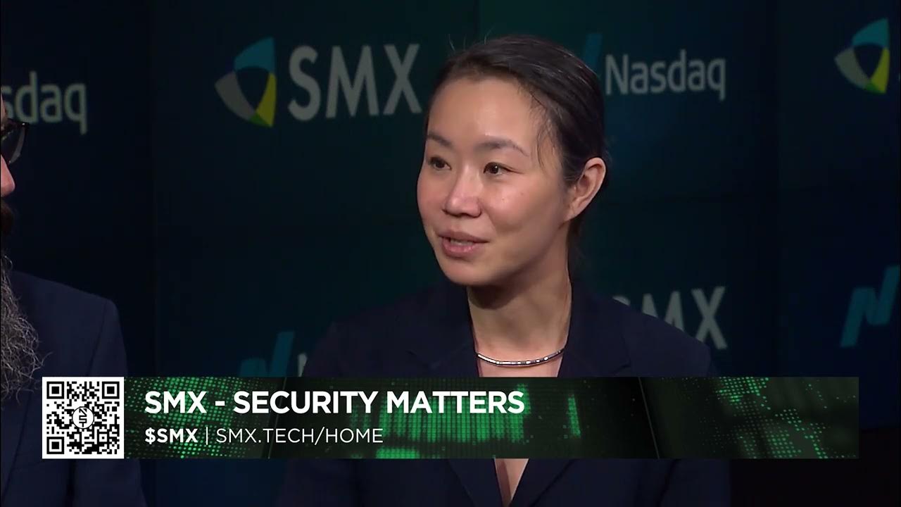 SMX (Security Matters), PLC.'s interviews with Haggi Alon, Founder and CEO, and Zeren Browne ...