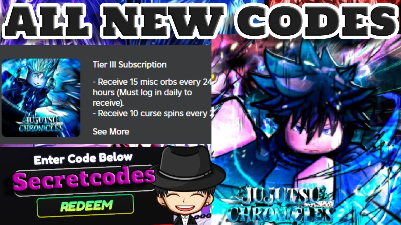 ALL *NEW* JUJUTSU CHRONICLES CODES FOR OCTOBER 2024 - ROBLOX JUJUTSU ...
