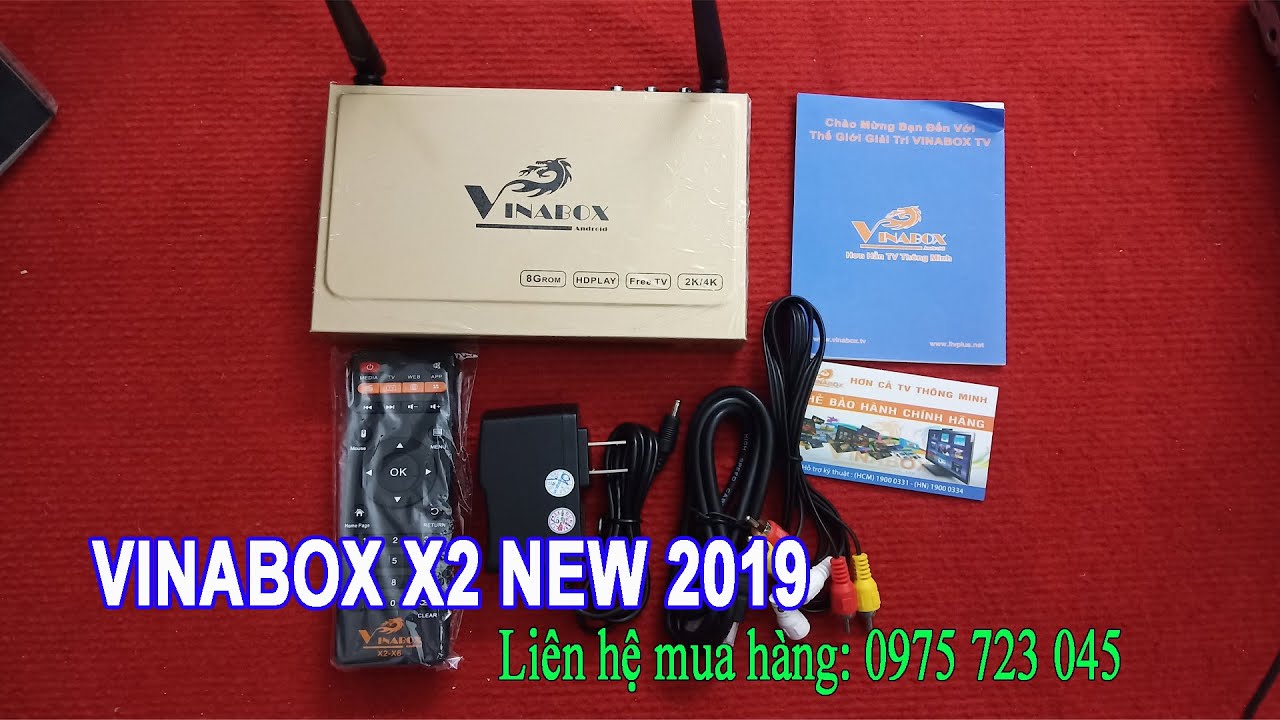 Android TV Box Vinabox X2 2019 - Pham Dung Computer - YouTube