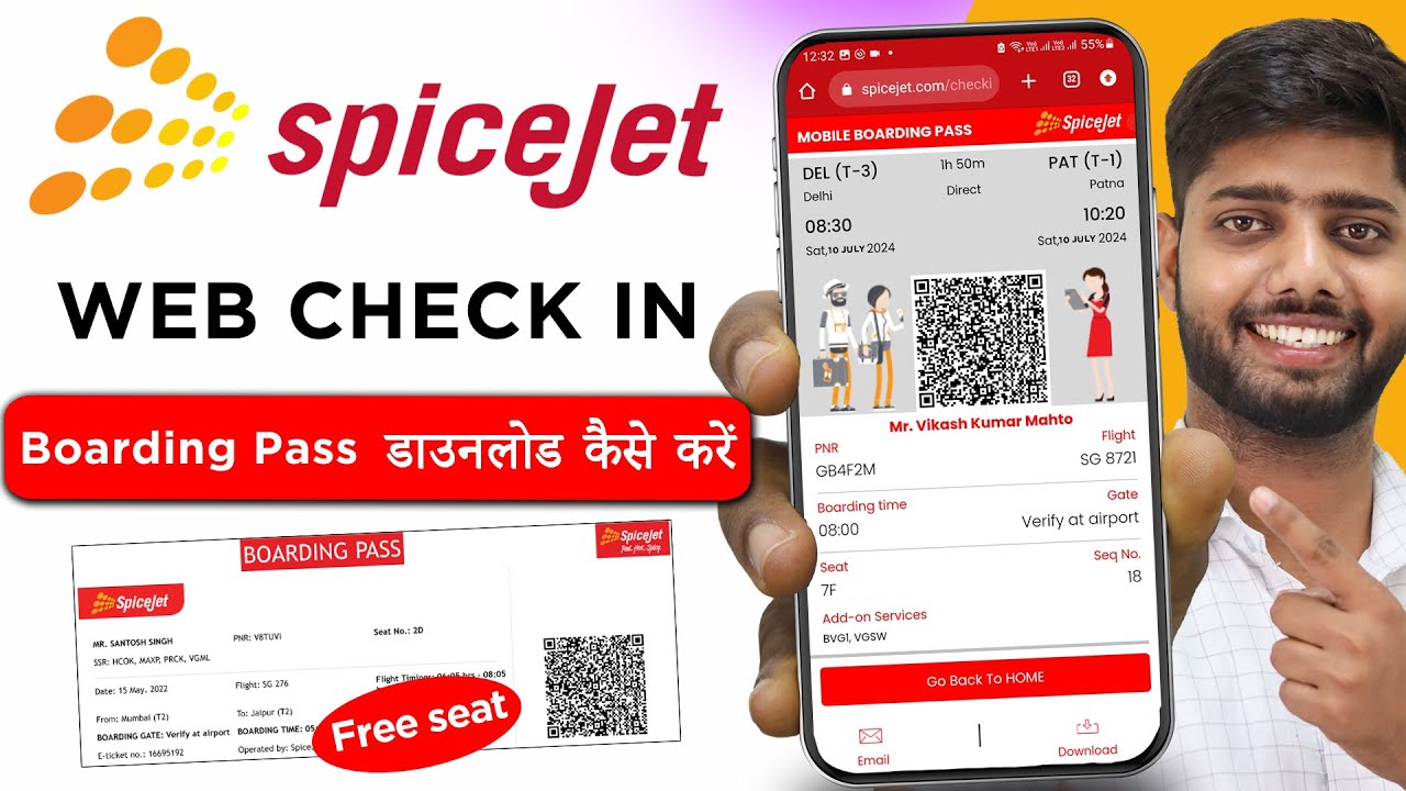 Spicejet web checkin | spicejet web boarding pass | web checkin of ...