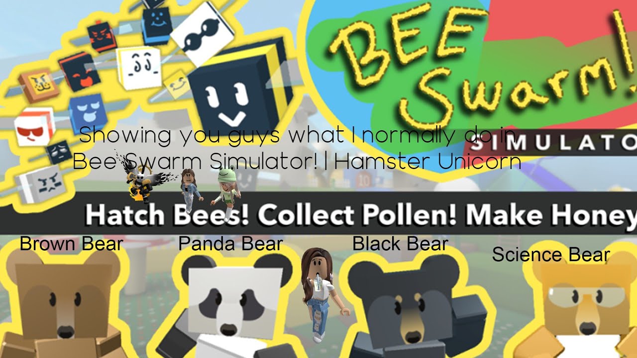 Showing you guys what I normally do in Bee Swarm Simulator! | Hamster ...