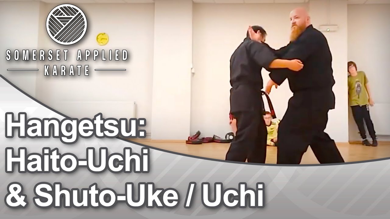 Hangetsu/Seisan: Haito-Uchi & Shuto-Uke/Uchi - YouTube