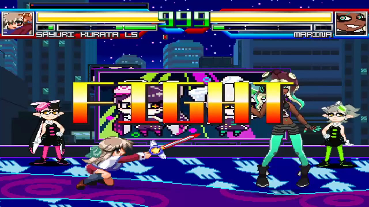 NICK54222 MUGEN: Sayuri Kurata (me) VS Marina - YouTube