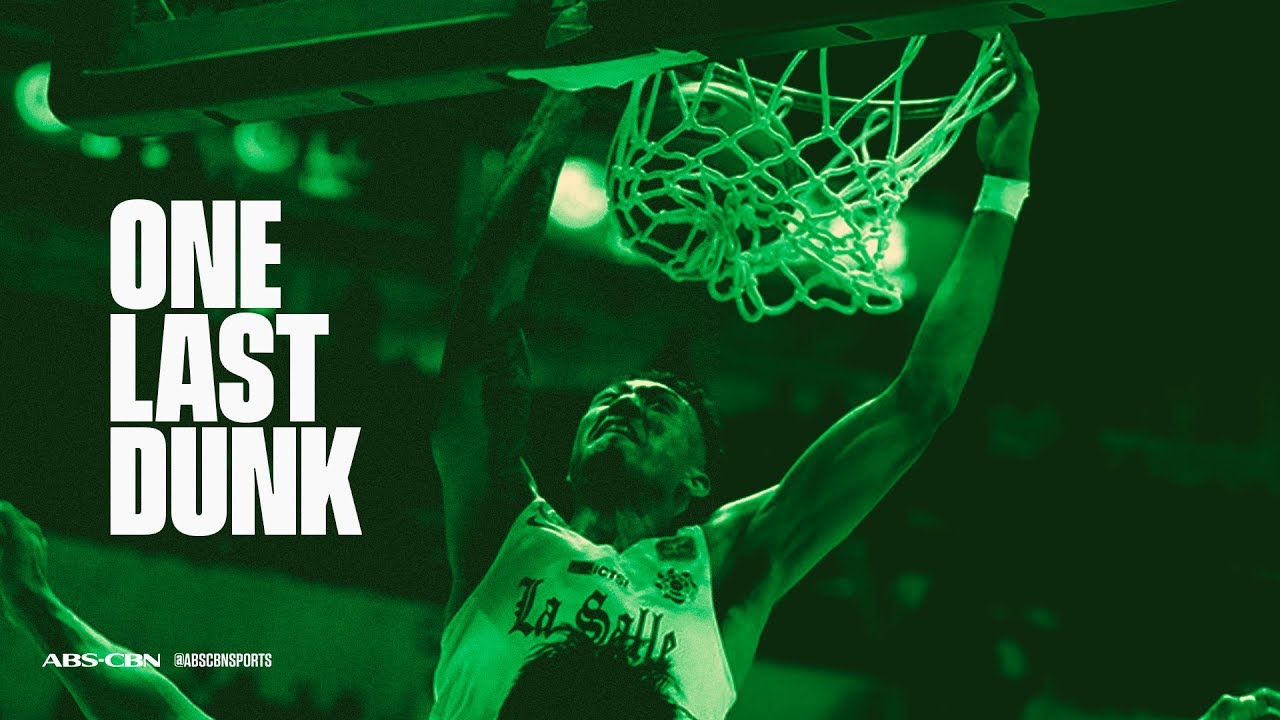 One Last Dunk: DLSU’s Jamie Malonzo | Pick-ups - YouTube