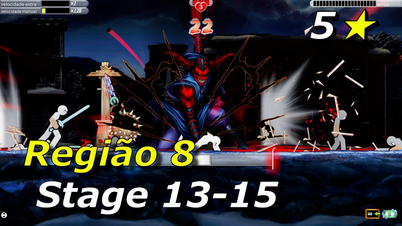 (Legendado) One Finger Death Punch 2 - Região 8 Stage 13 - 15 (5 Stars ...