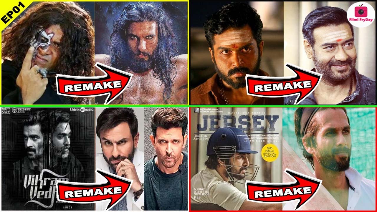 10 Upcoming Bollywood Remakes of South Indian Movies 2021-2022 Complete ...
