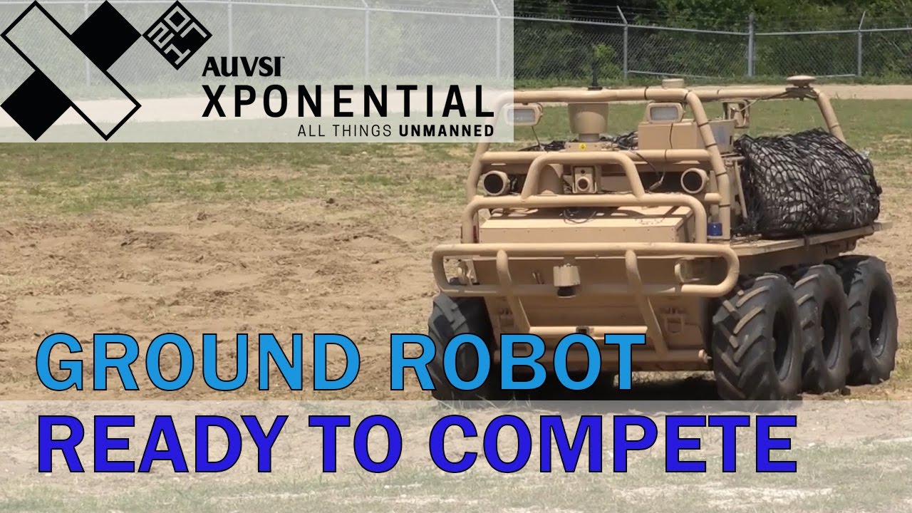 Ground Robot Ready To Compete - YouTube