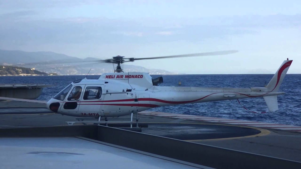 Spotting a Heli air Monaco - YouTube
