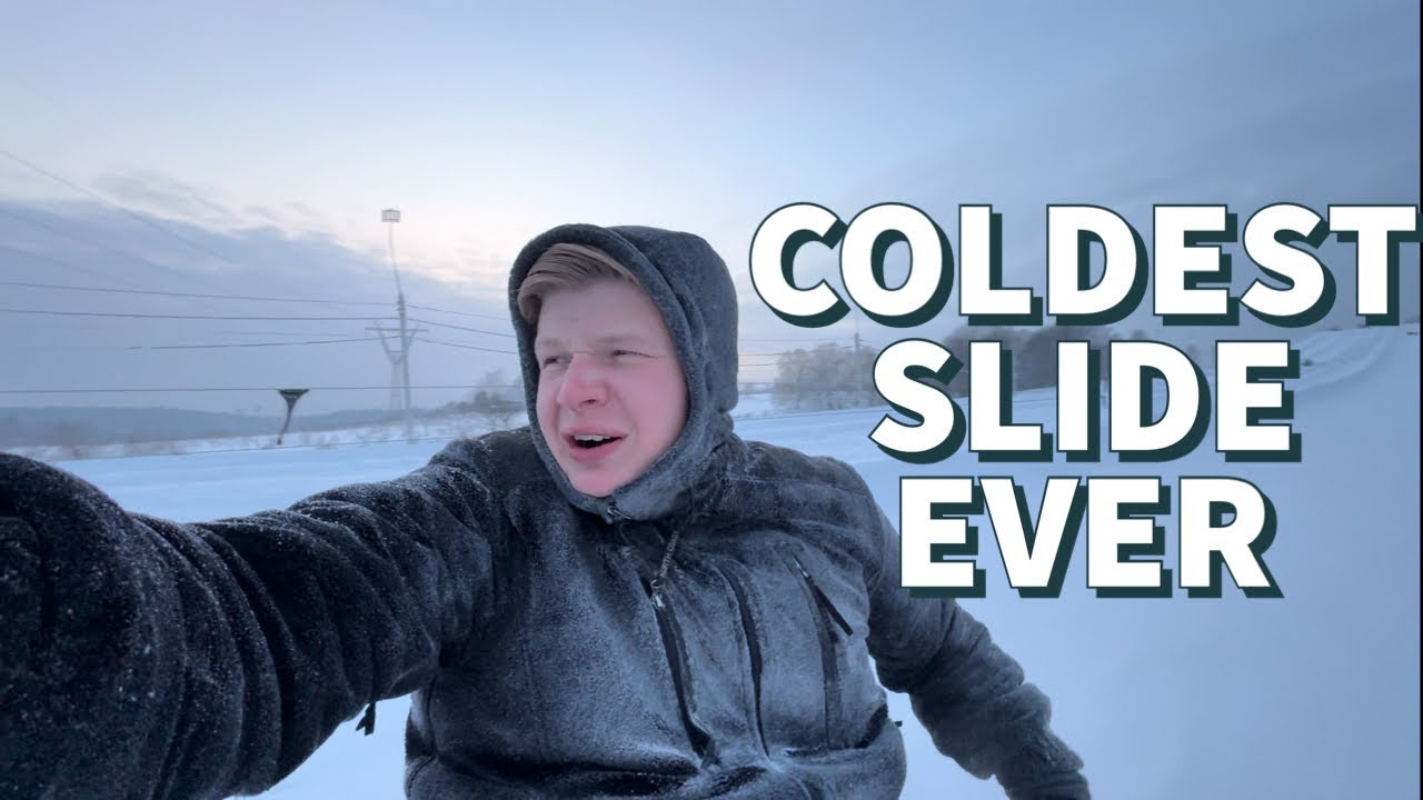 Coldest Slide Ever - YouTube