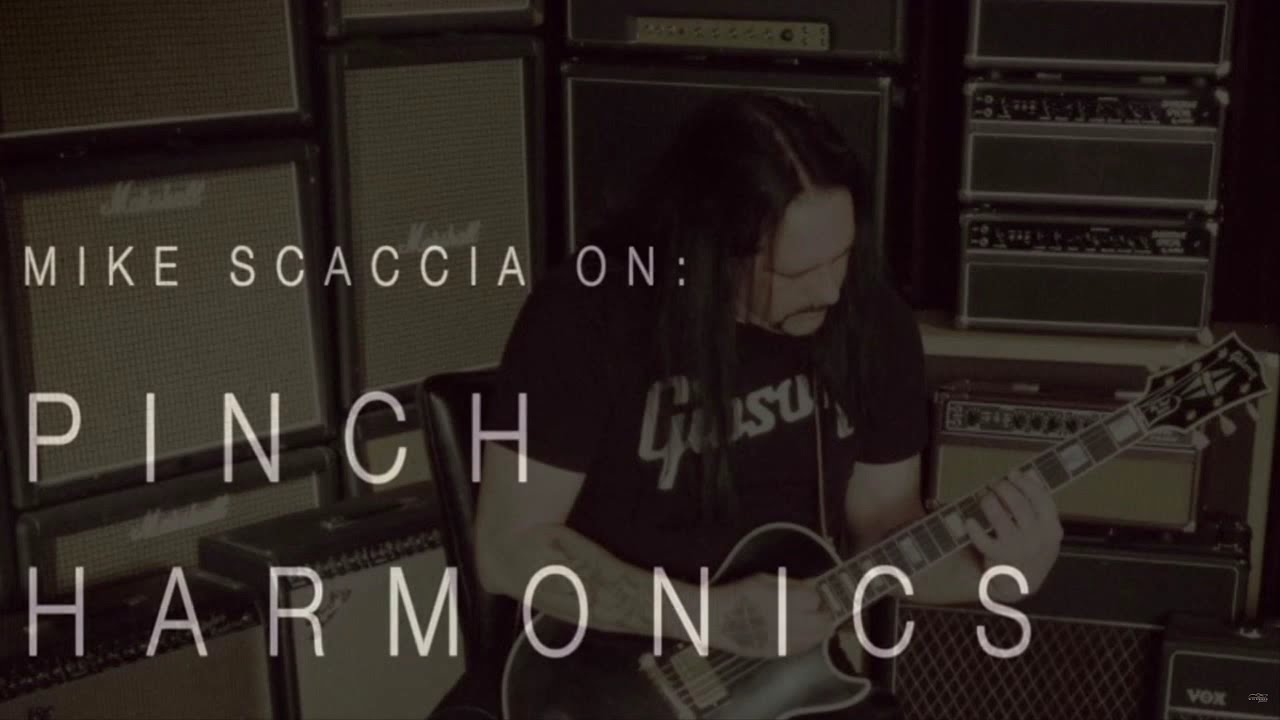 Mike Scaccia On Pinch Harmonics • Wildwood Guitars Lesson - YouTube