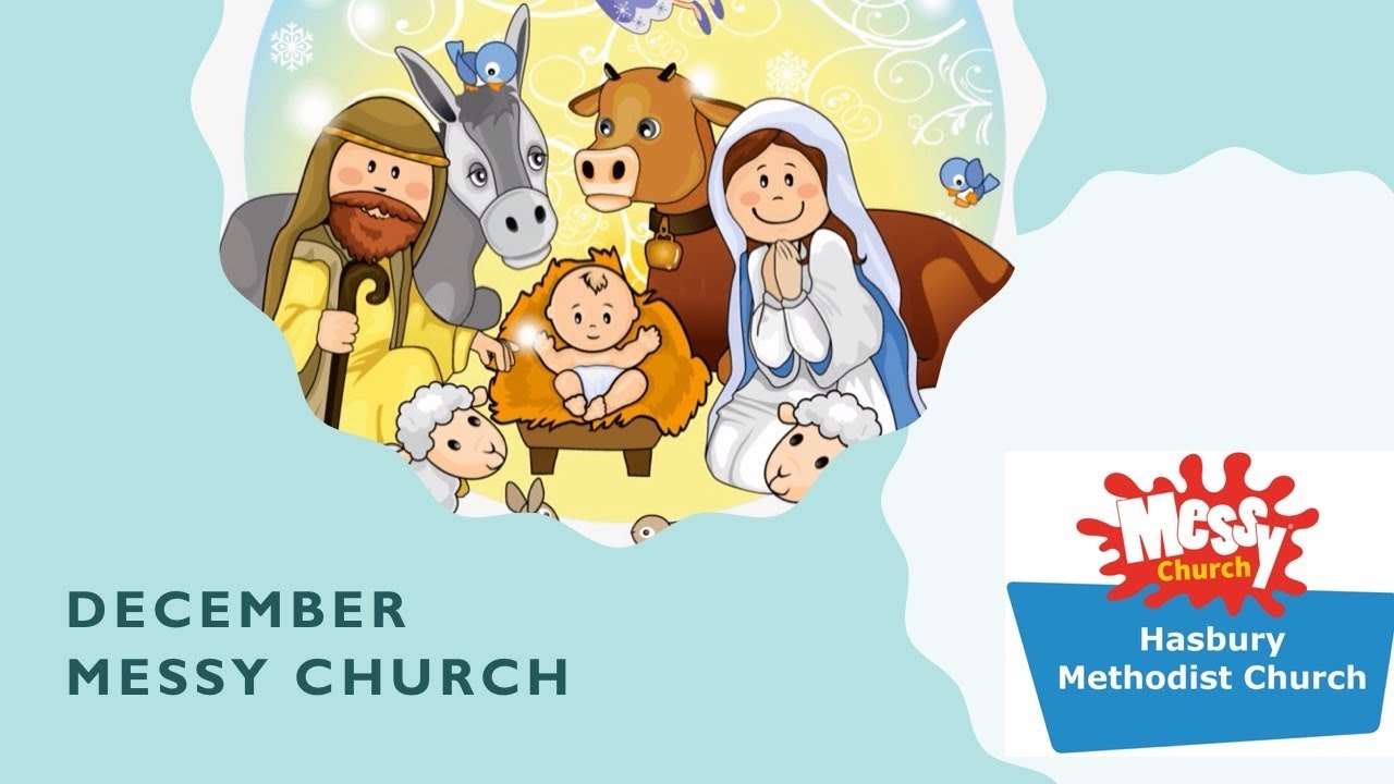 December Messy church Hasbury - YouTube