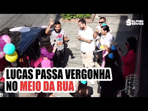 RAISSA BARBOSA FAZ SURPRESA EM CARRO DE SOM NO ANIVERSÁRIO DO LUCAS | #SelfieService