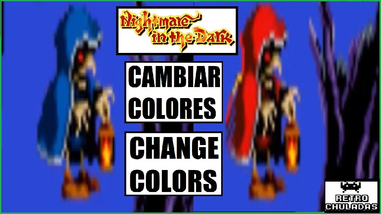 Nightmare in the Dark 👻 Como cambiar los colores 🌈 Truco Arcade ...