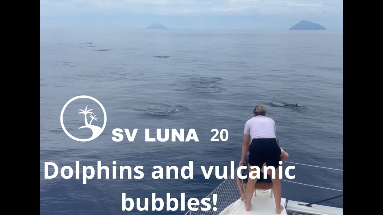 Luna episode 20 Luna's island tales: Heroic Rescues, volcanic bubble diving and dry bilges - YouTube