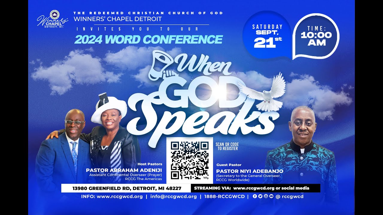 Word Conference 2024 || When God Speaks || - September 21st, 2024 - YouTube