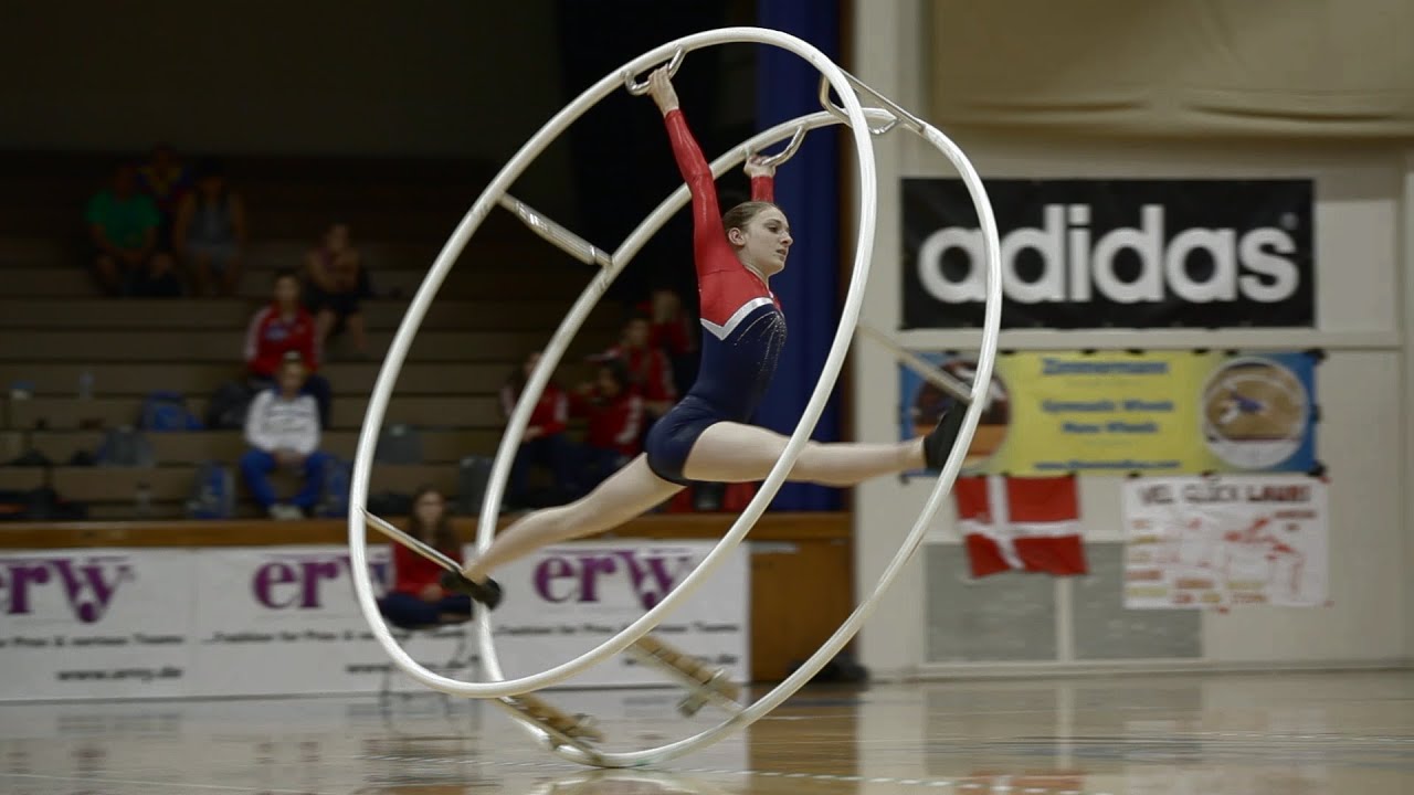 WC 2013 in Wheel Gymnastics Junior woman Charlotte Speelman 6th Place ...