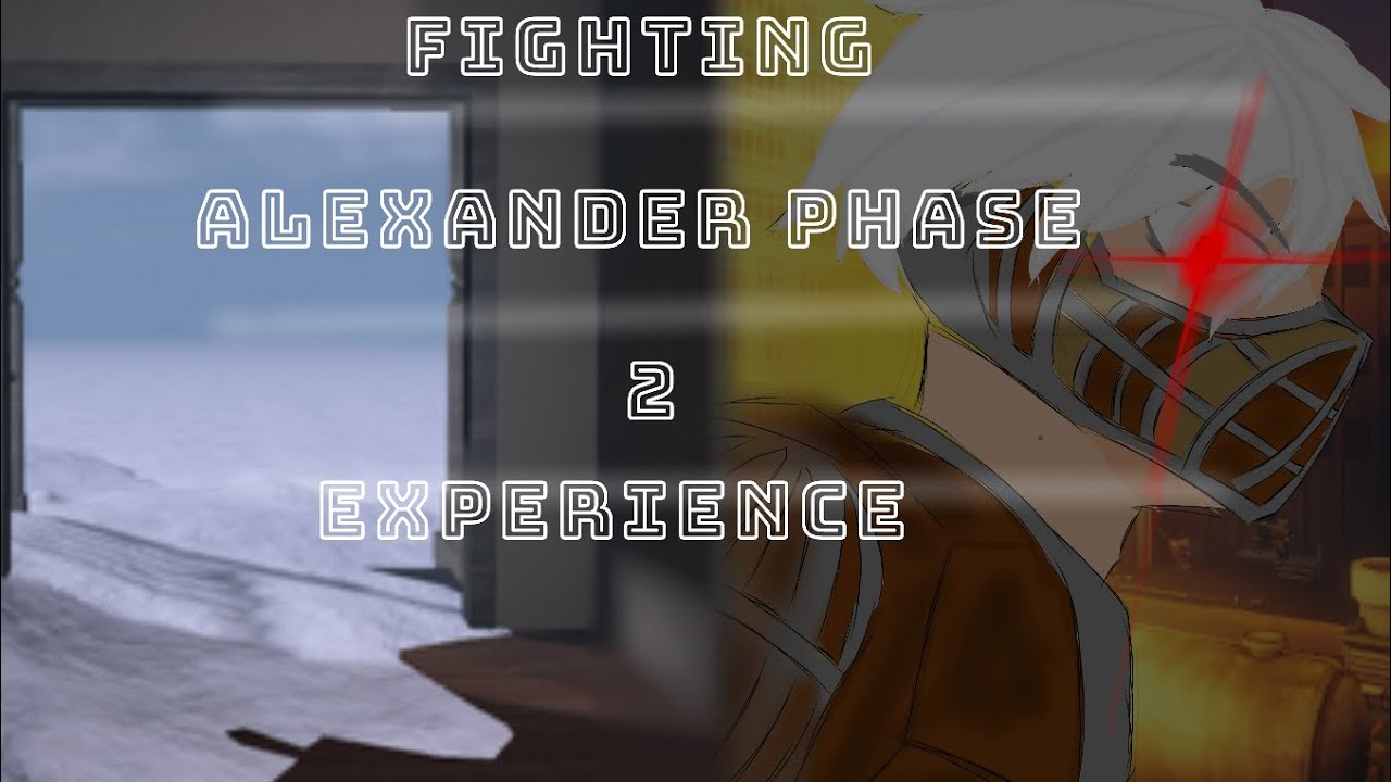 ROBLOX: The Depth of Reality: Fighting Alexander Phase 2 Experience ...