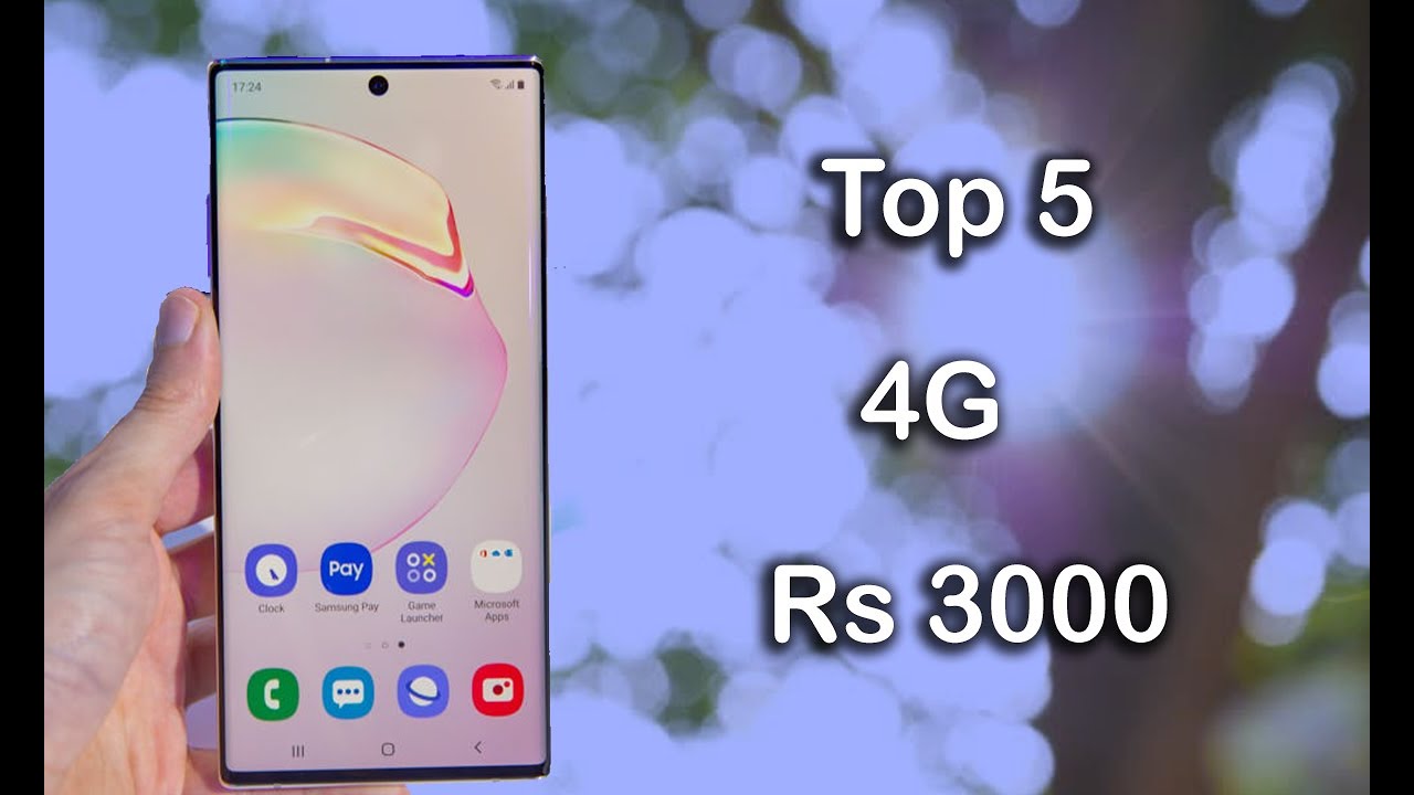 Top 5 4g mobile phones under ₹ 3000 - YouTube