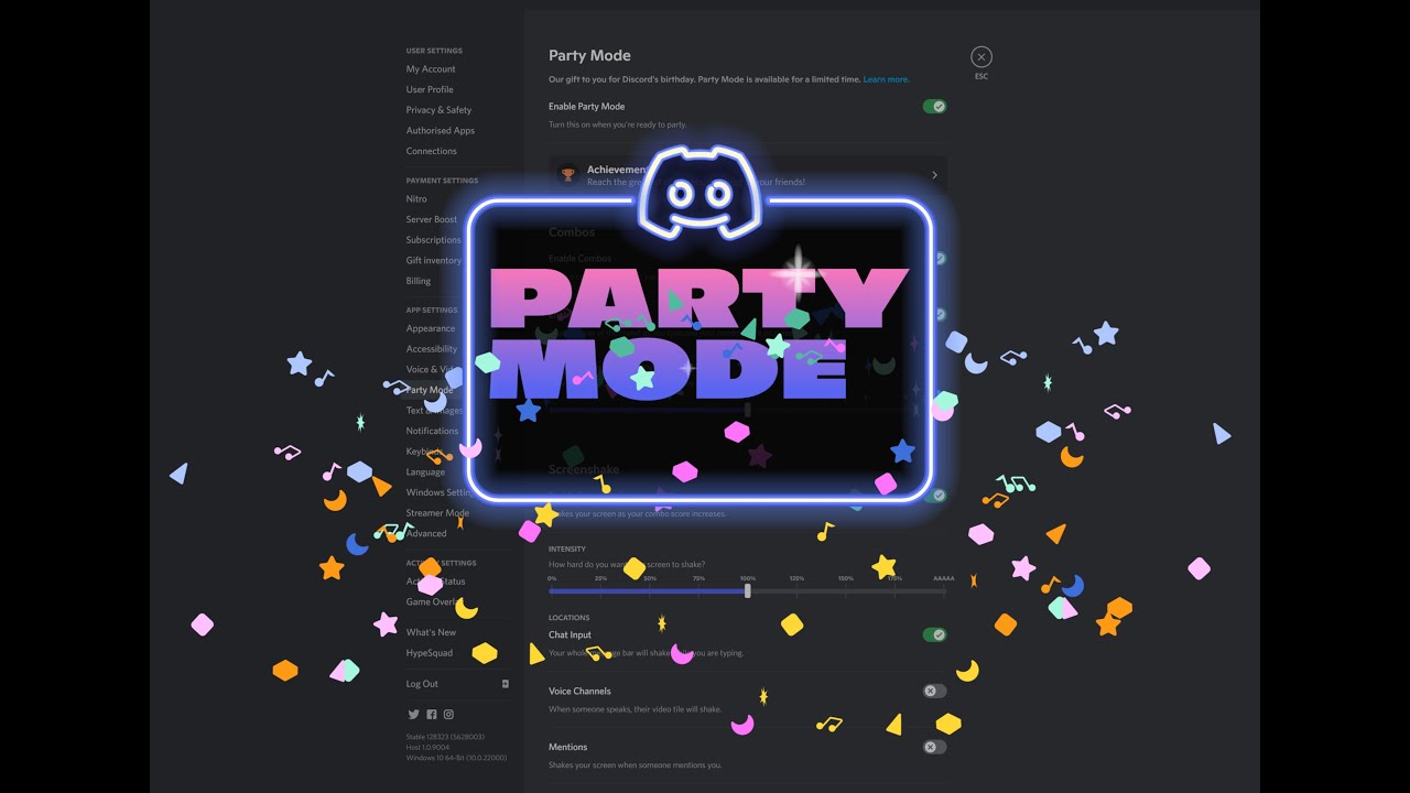 DISCORD Party Mode Prize - YouTube