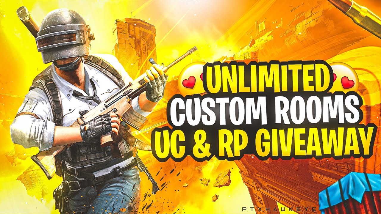 BGMI LIVE UNLIMITED CUSTOM ROOM | LIVE UC GIVEAWAY | ROYAL PASS ...