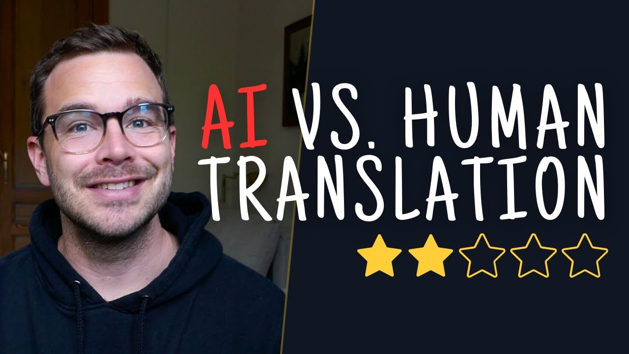 AI VS. HUMAN TRANSLATION REVIEW (Freelance Translator) - YouTube