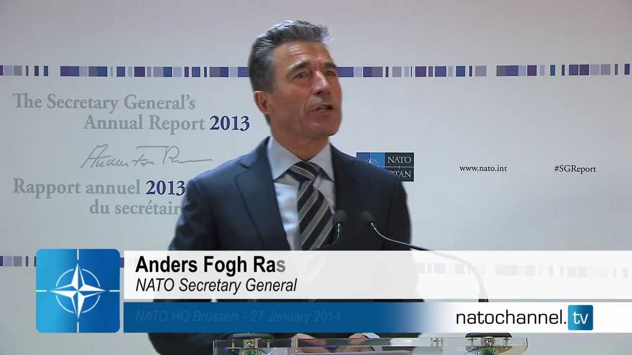 NATO Secretary General's Annual Report 2013 - Opening remarks. 27 ...