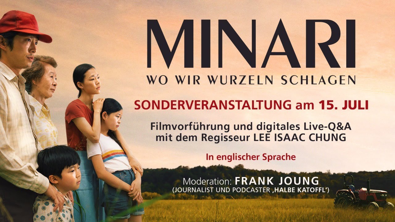 Digitales Live-Q&A mit Lee Isaac Chung (Regisseur MINARI) und Frank ...